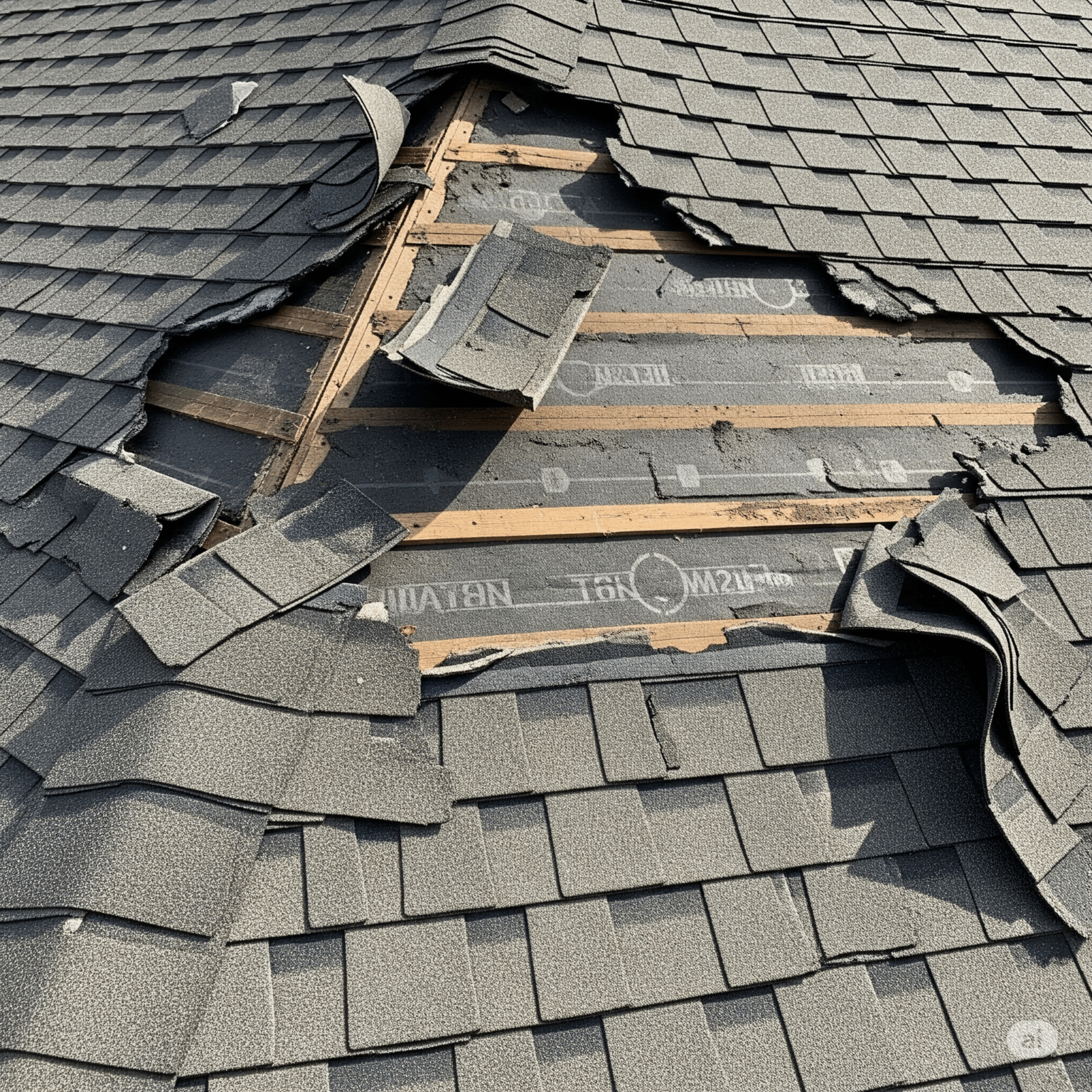 Asphalt Shingle Damage: Identification, Causes, & Solutions